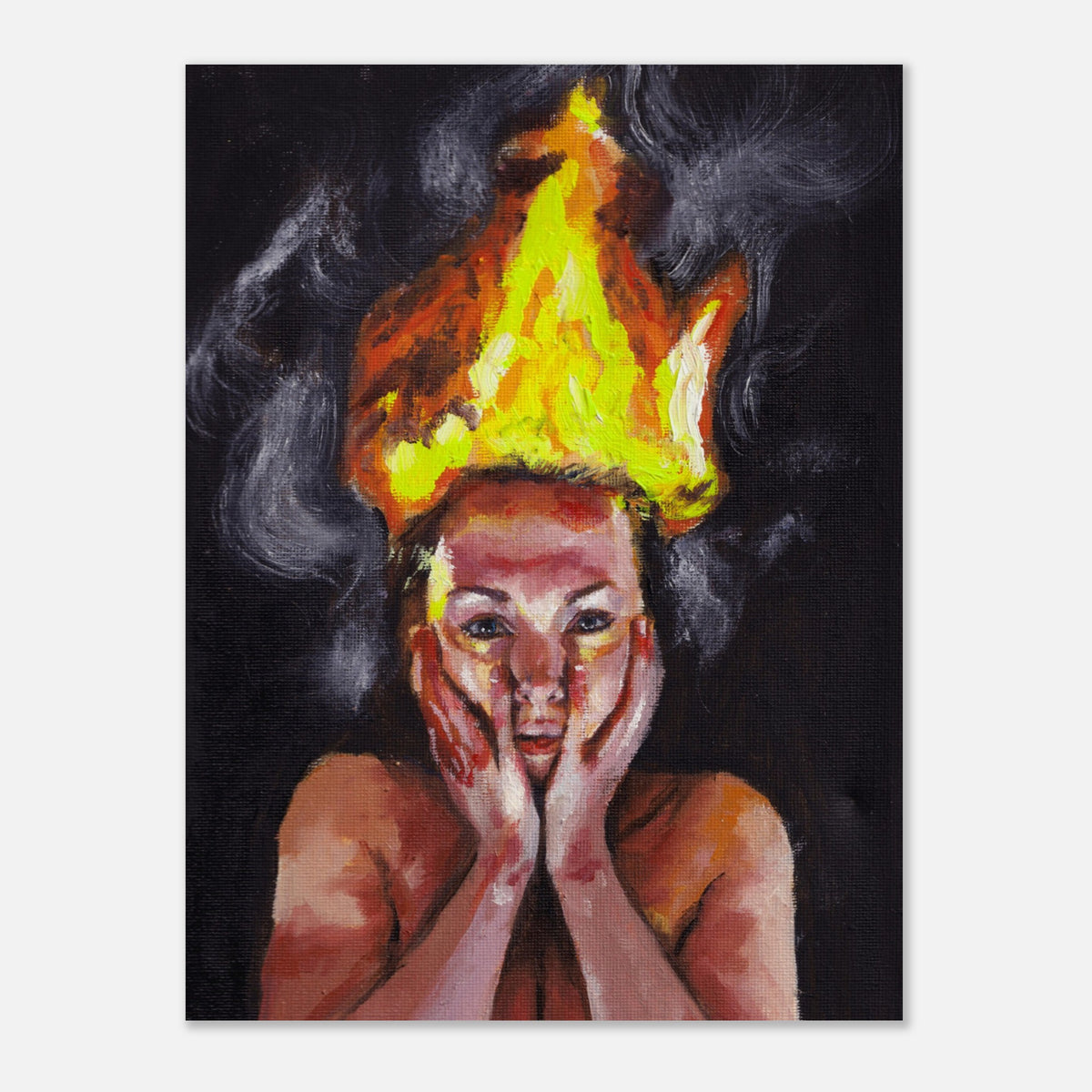The Overwhelm Art Print - Various sizes – Cassie Leedham Art