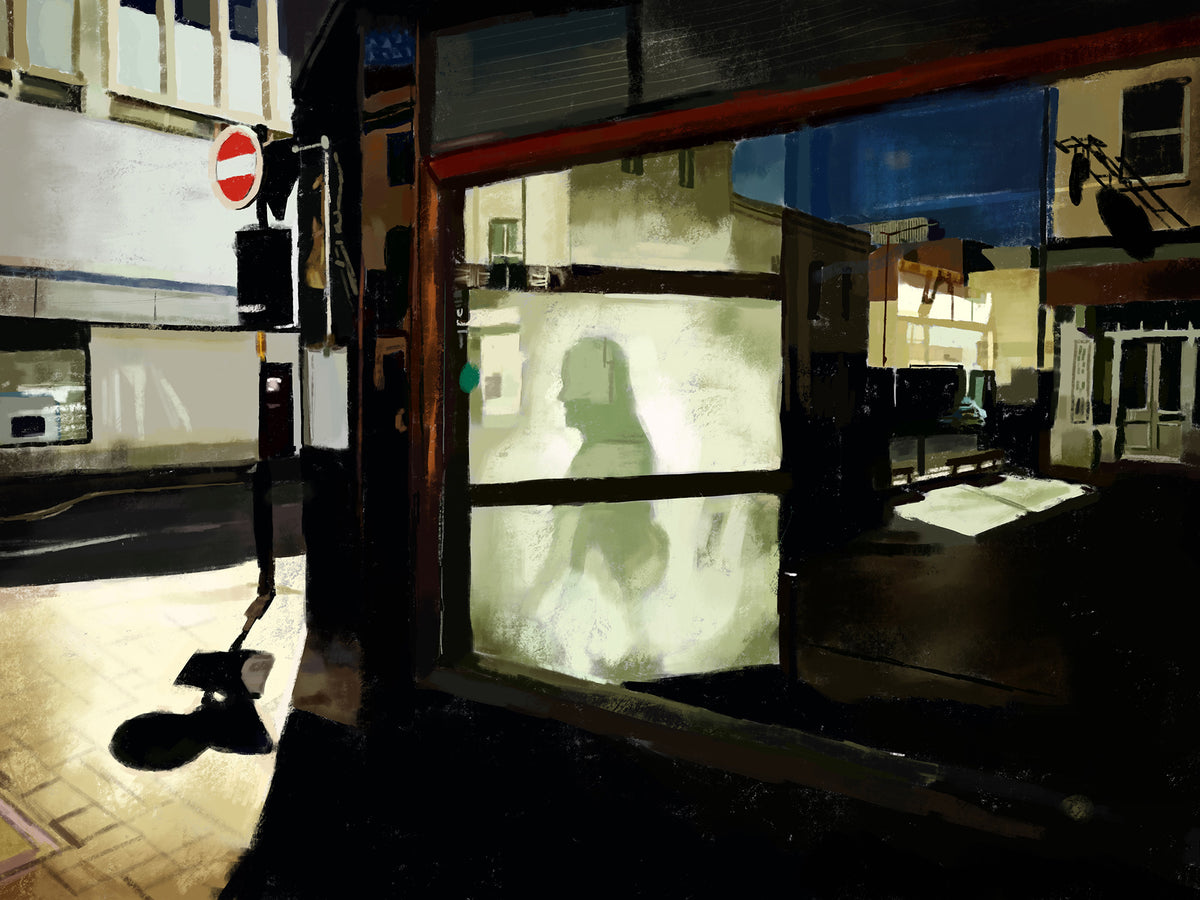 ART FAIR Shadow Street print – Cassie Leedham Art