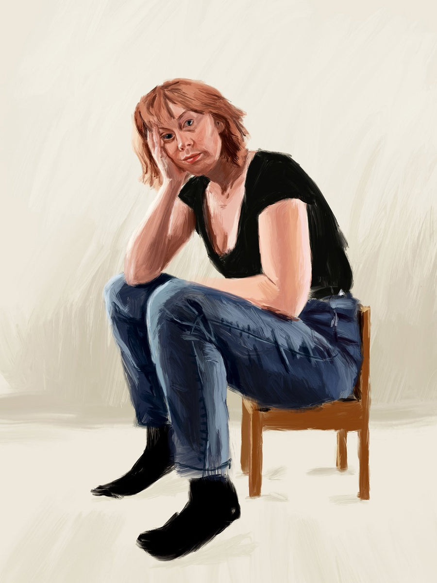 Take a Seat (from Days Like These Collection) – Cassie Leedham Art